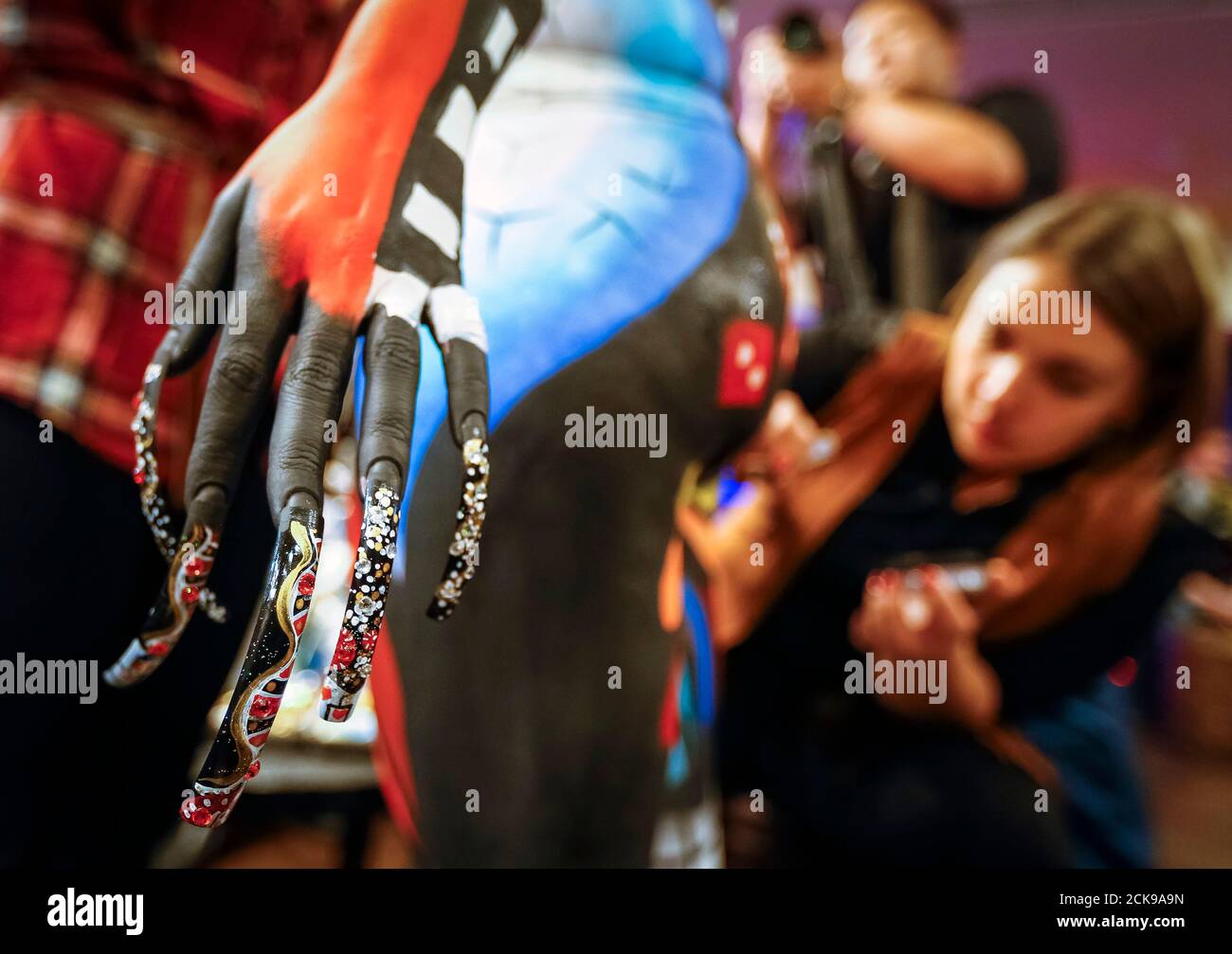 Body art festival hi-res stock photography and images - Alamy