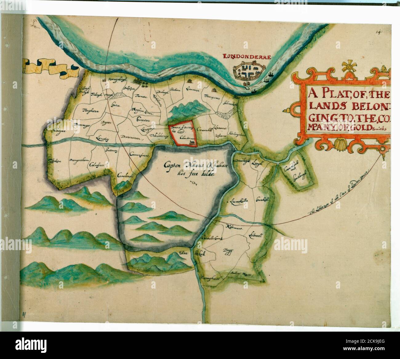 Londonderry maps hi-res stock photography and images - Alamy