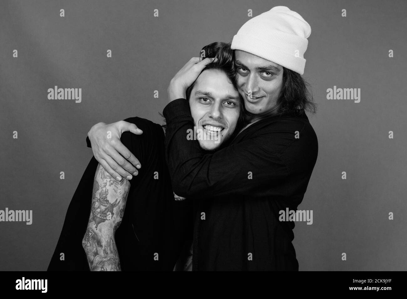 Stylish together Black and White Stock Photos & Images - Alamy