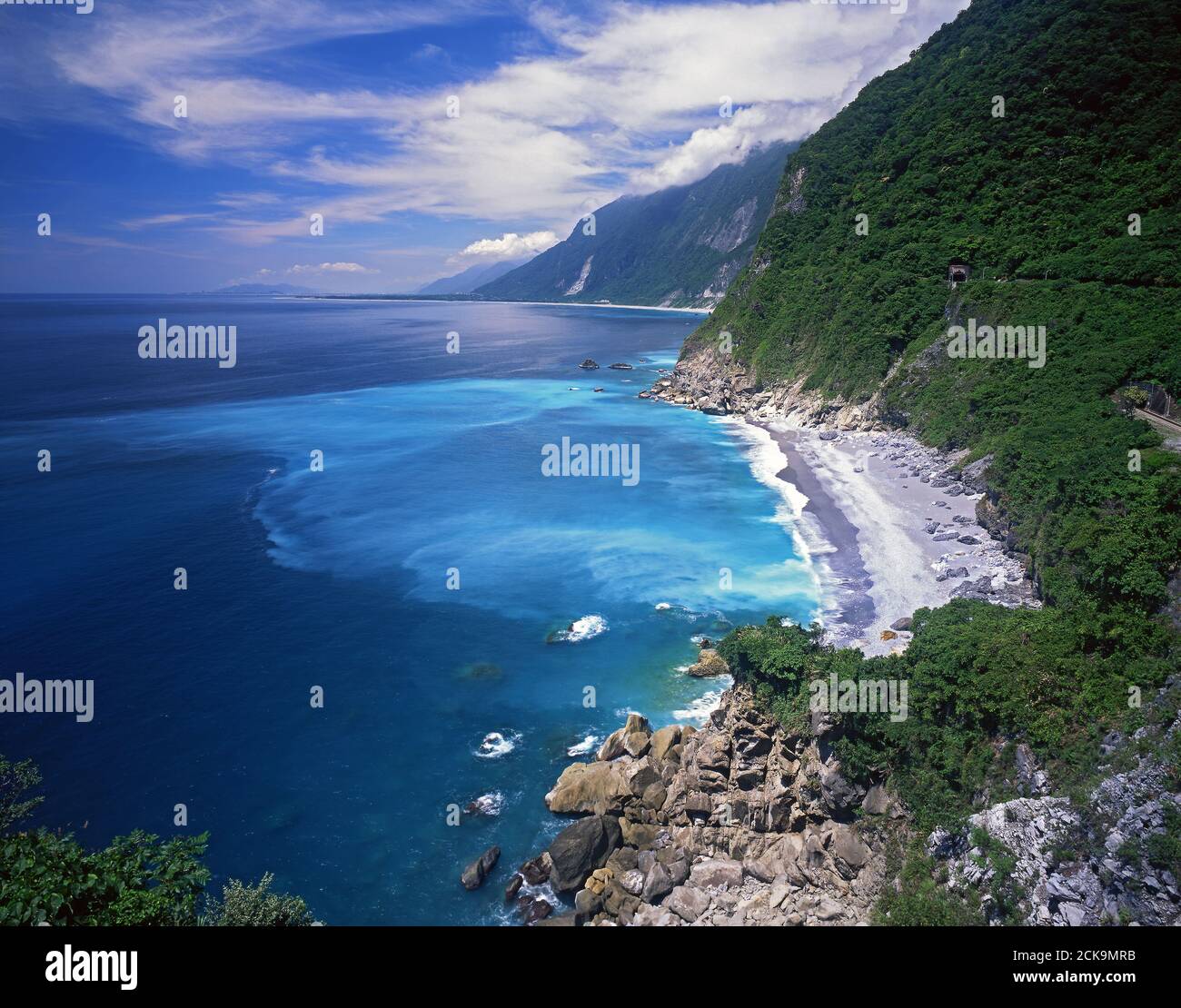 Taiwan Hualien Suhua Highway Qingshui Cliff Stock Photo - Alamy