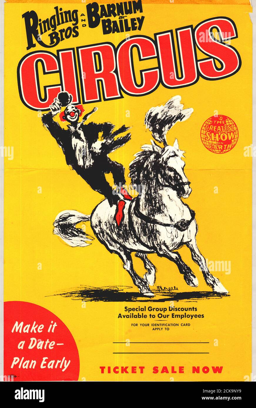 1940s circus vintage black and white hi-res stock photography and ...