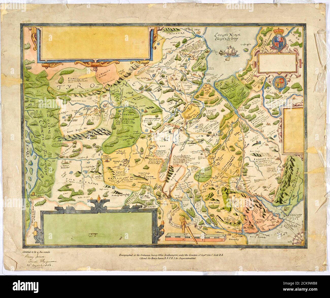 Map of the barony hi-res stock photography and images - Alamy