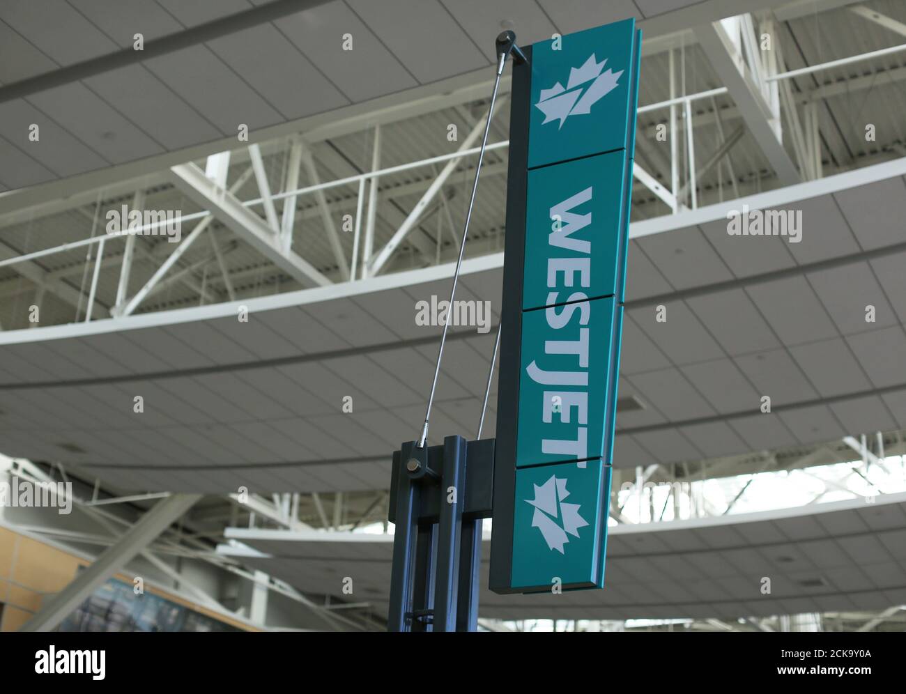 Westjet airlines logo hi-res stock photography and images - Alamy