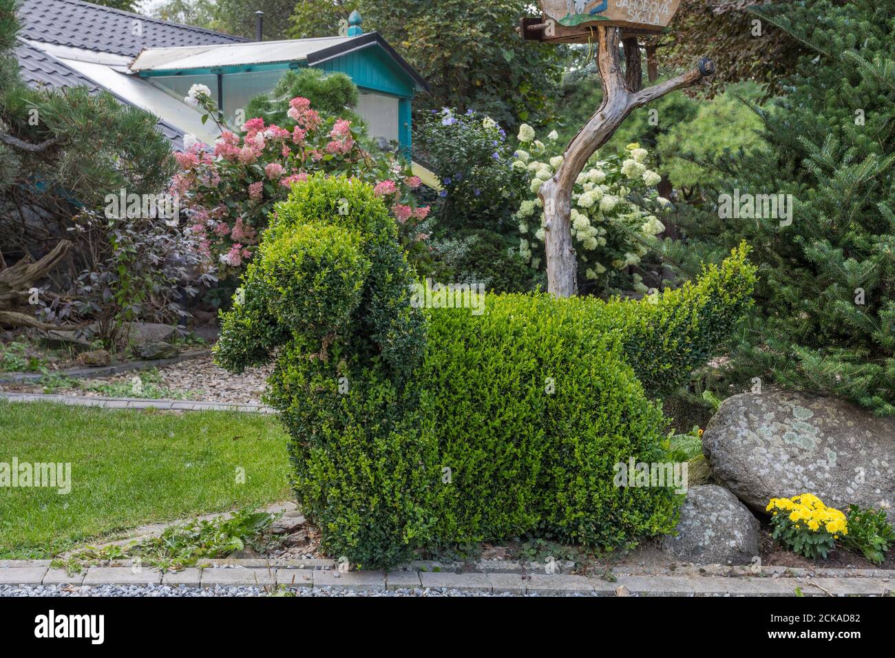 Dog topiary hi-res stock photography and images - Alamy