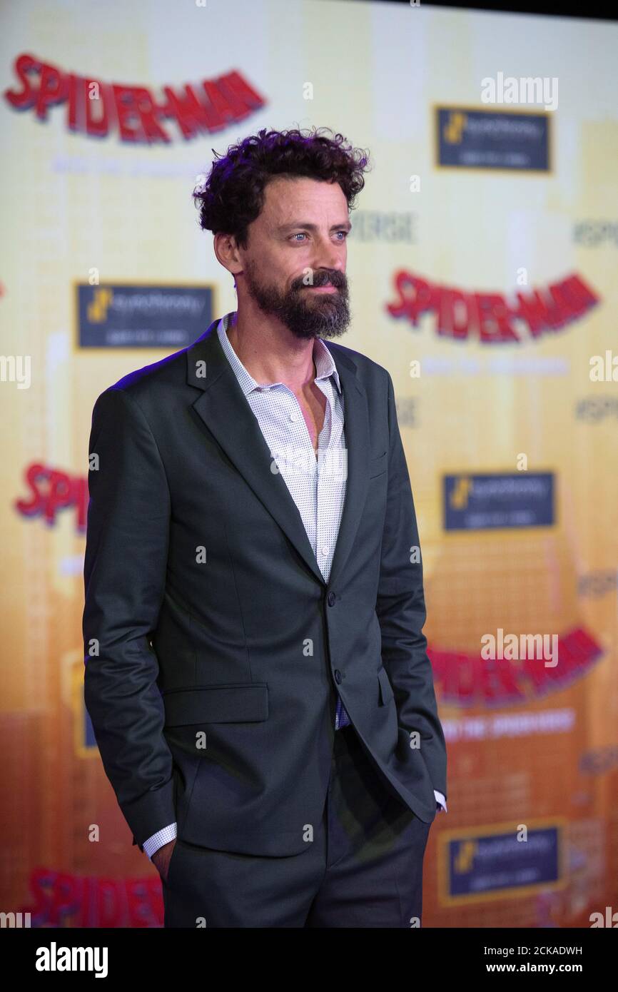 Spider man in the spider verse hi-res stock photography and images - Alamy