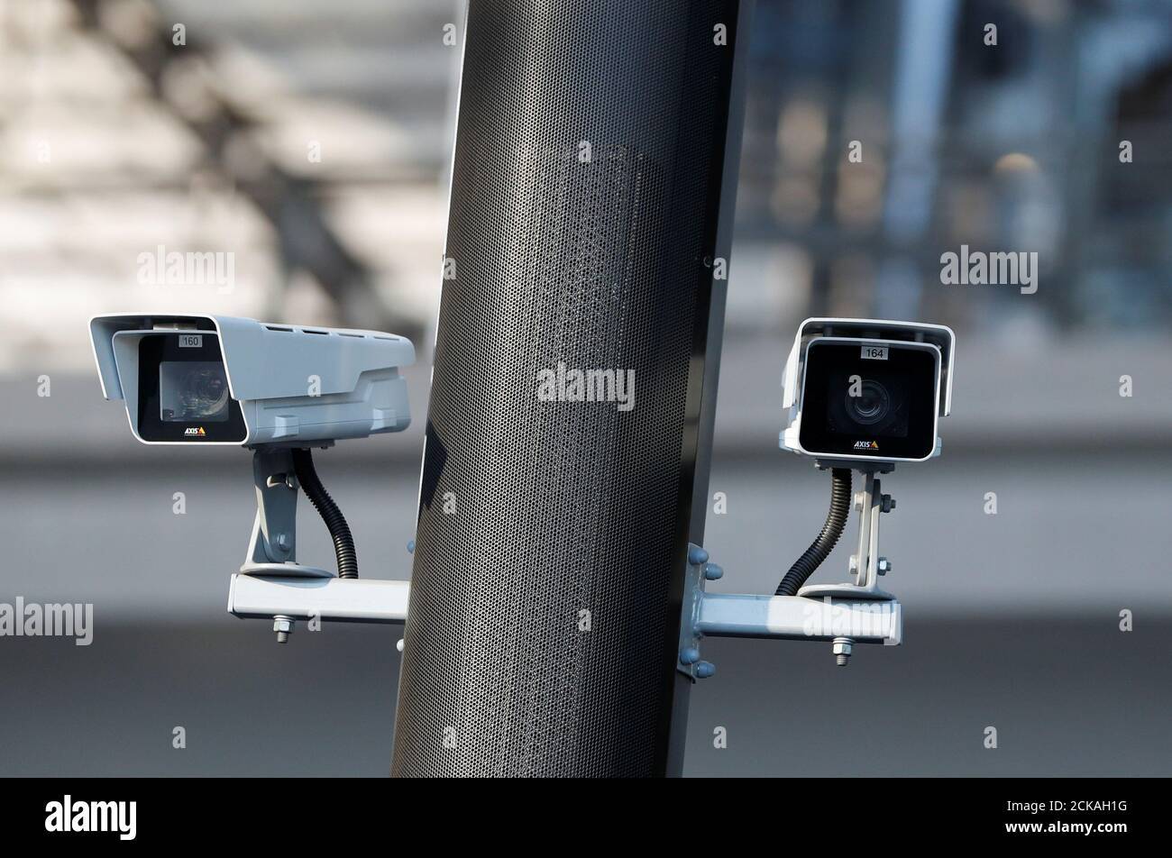 Railway station security cameras hi-res stock photography and images ...