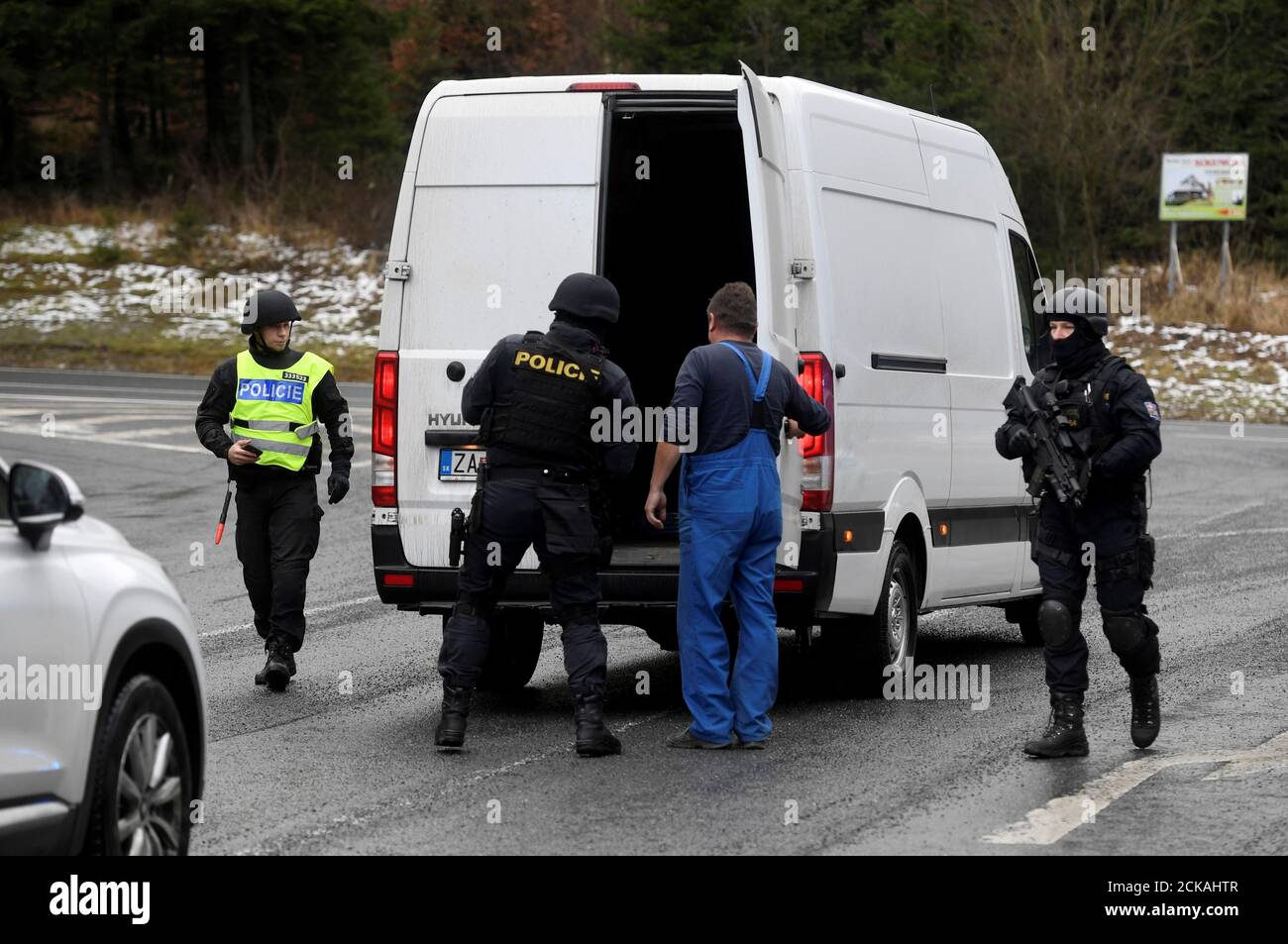 Slovak Police Car High Resolution Stock Photography and Images - Alamy