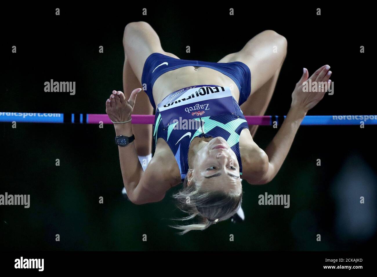 Yuliya levchenko high jump hi-res stock photography and images - Alamy