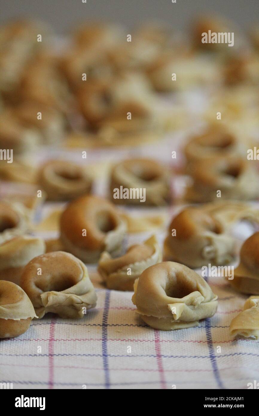 Closeup shot of homemade fried dumplings Stock Photo - Alamy