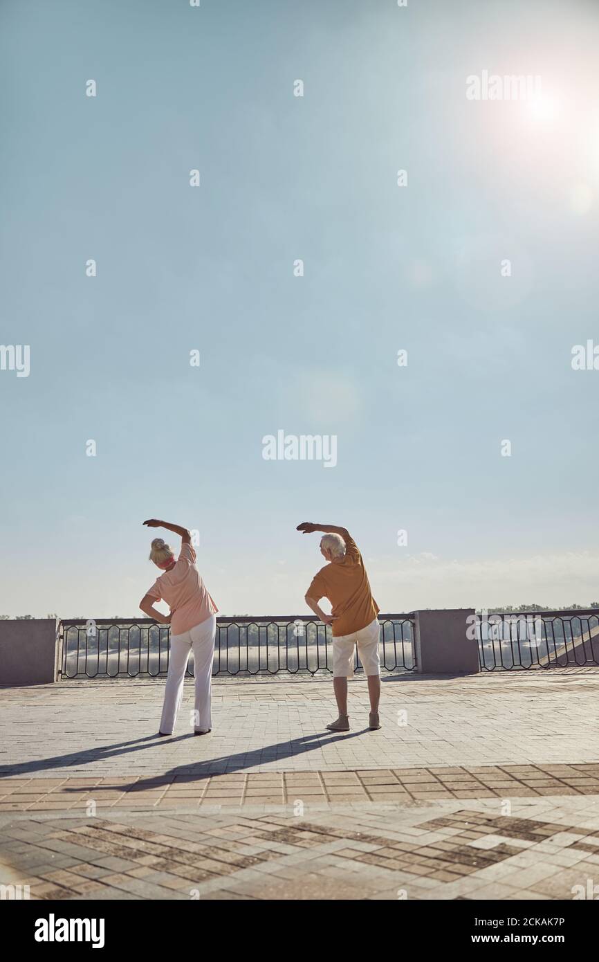 Side bends hi-res stock photography and images - Alamy