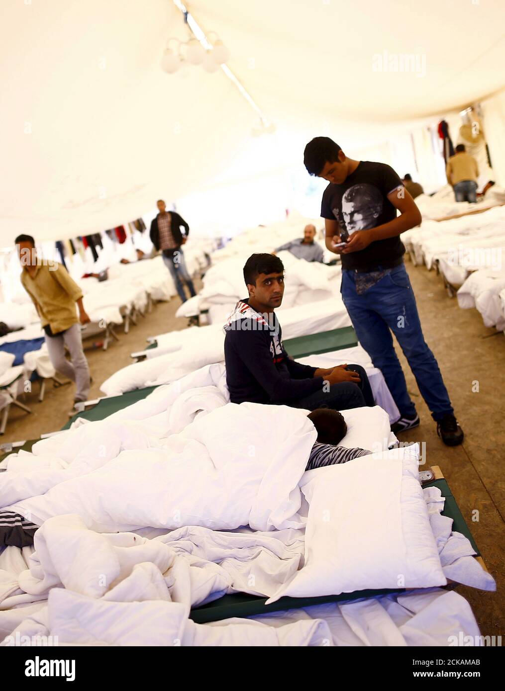 Refugee hub hi-res stock photography and images - Alamy