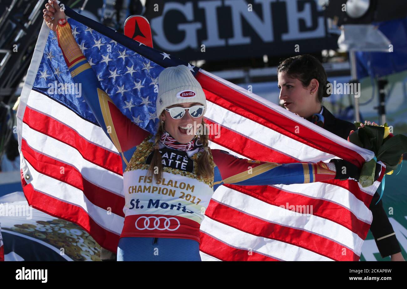Mikaela shiffrin flag hi-res stock photography and images - Alamy