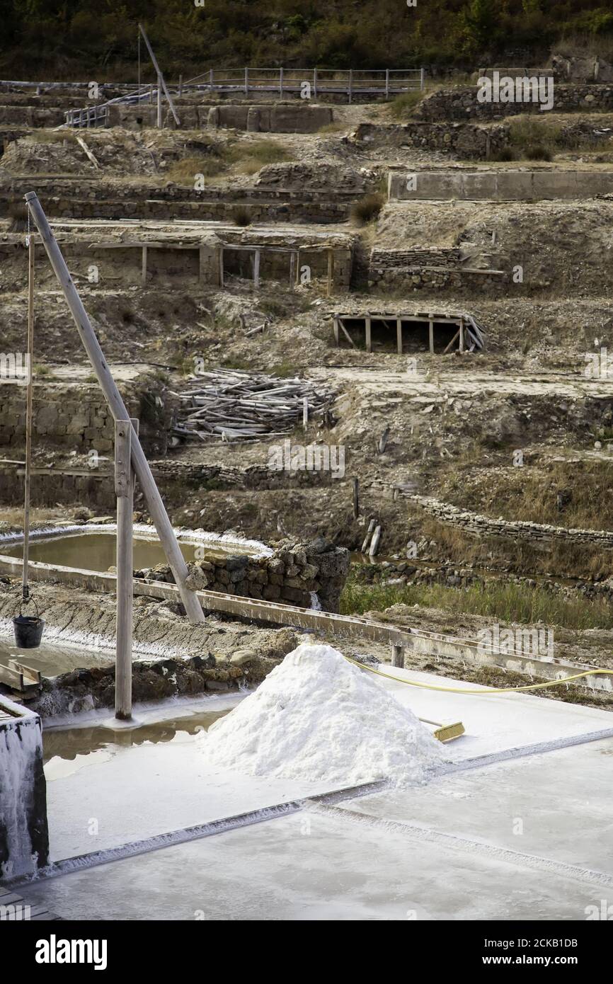 Salt in saline production, manufacturing and industry, nutritional ...