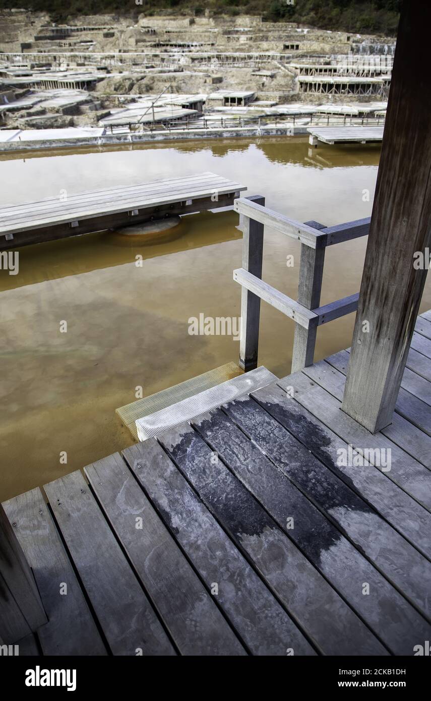 Detail of medicinal waters, high salt content, therapy Stock Photo - Alamy