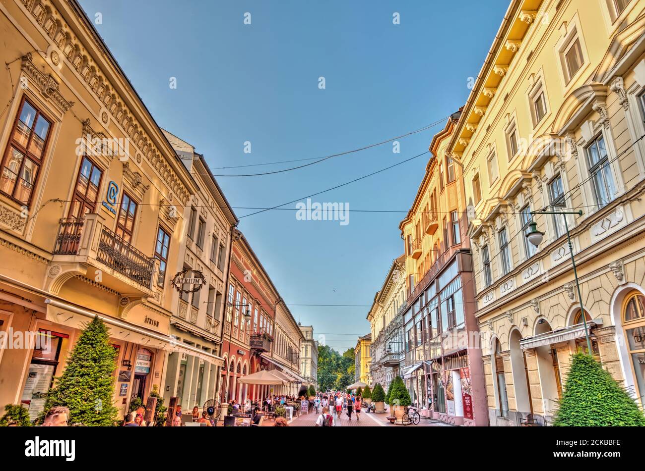 Szeged Landmarks, Hungary, HDR Image Stock Photo - Alamy