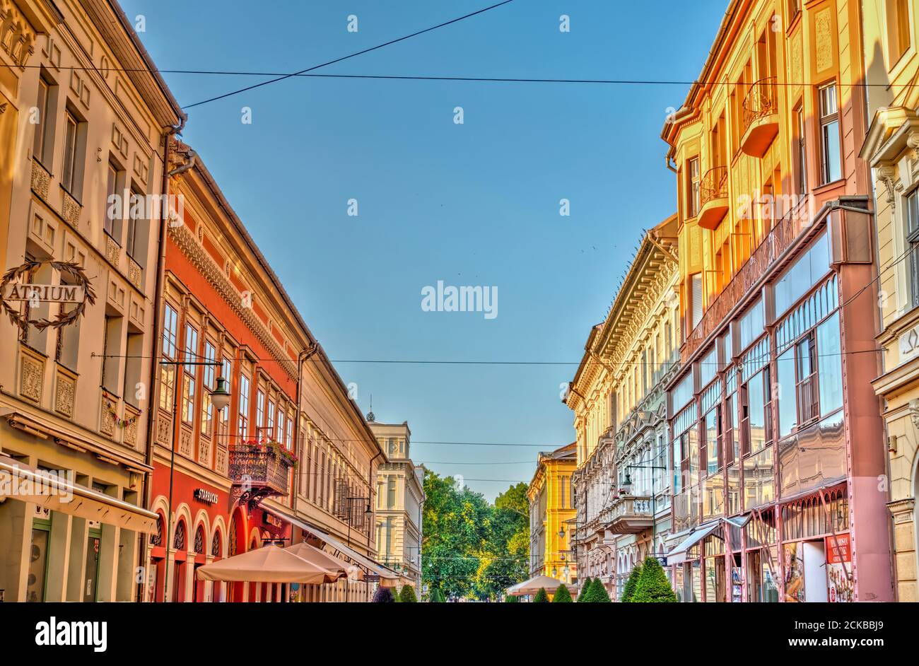 Szeged Landmarks, Hungary, HDR Image Stock Photo - Alamy