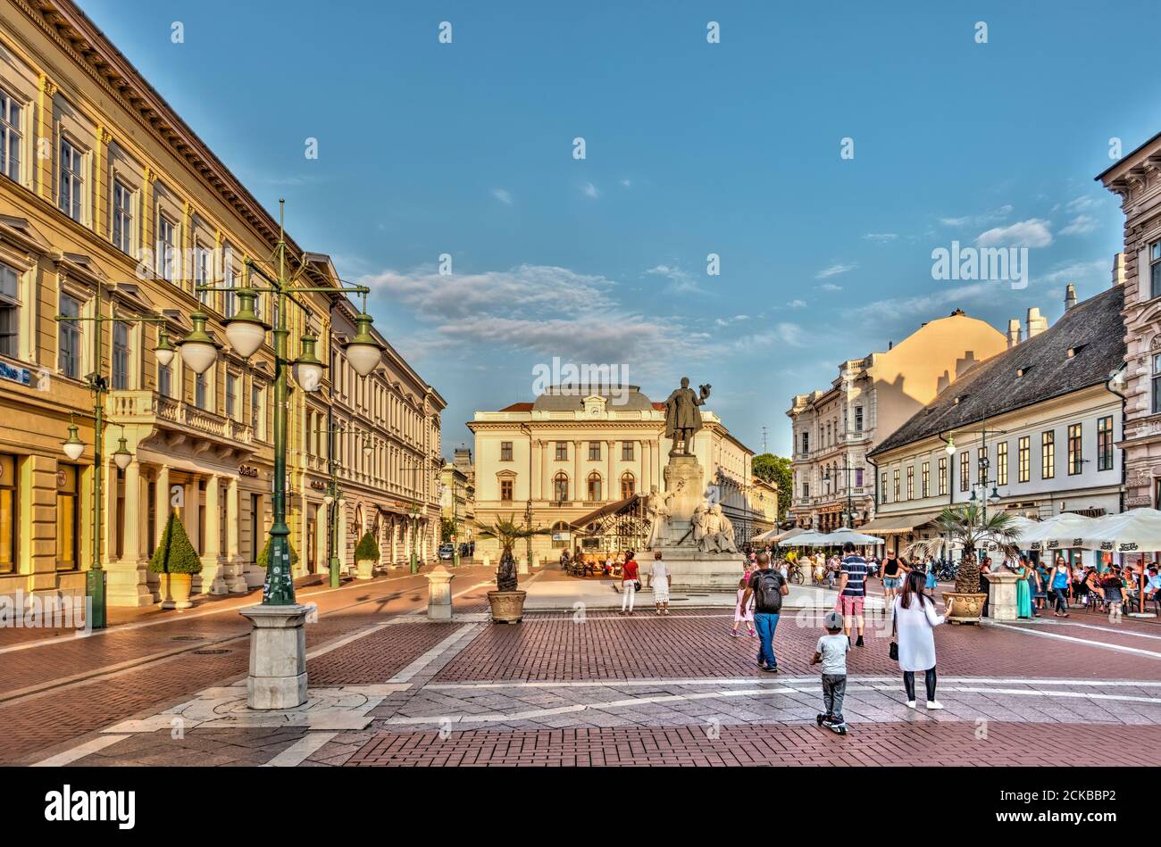 Szeged Landmarks, Hungary, HDR Image Stock Photo - Alamy