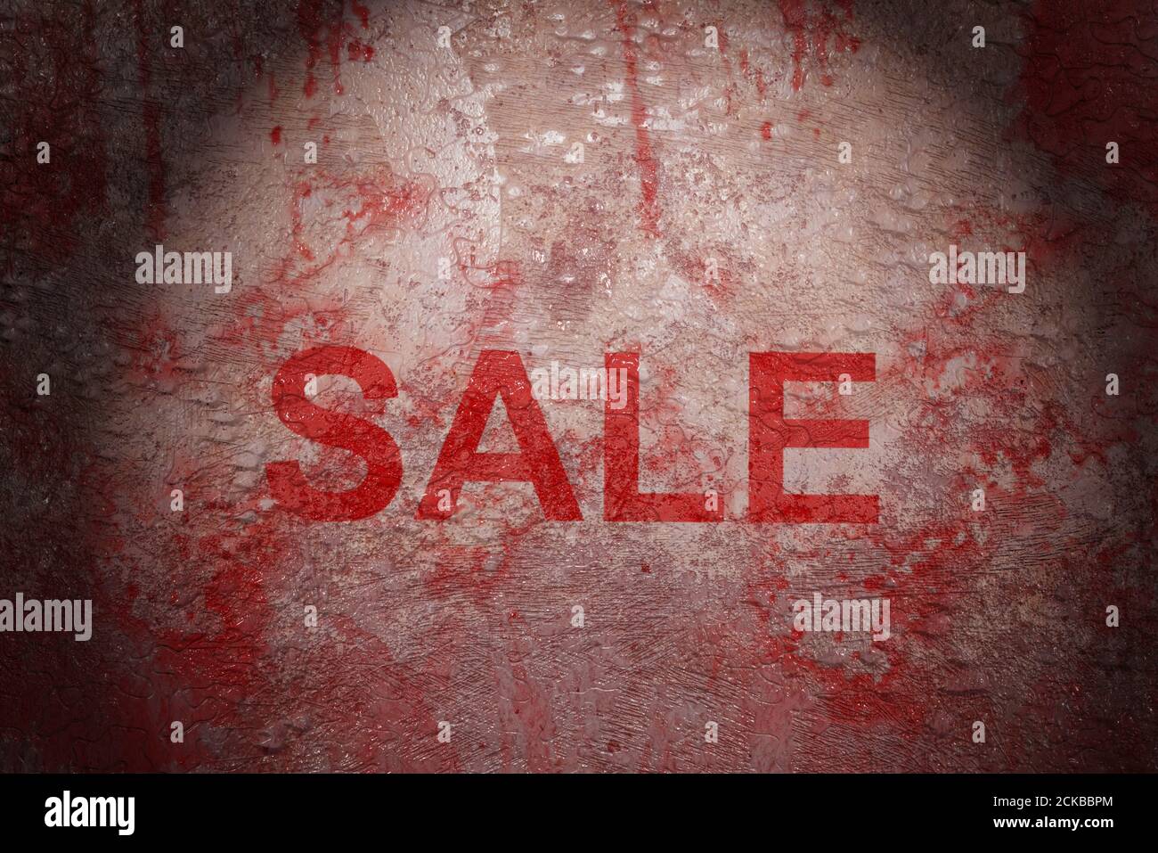 Blood on wall, halloween party background Stock Photo - Alamy