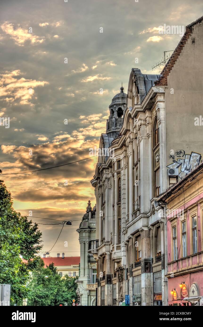Szeged Landmarks, Hungary, HDR Image Stock Photo - Alamy