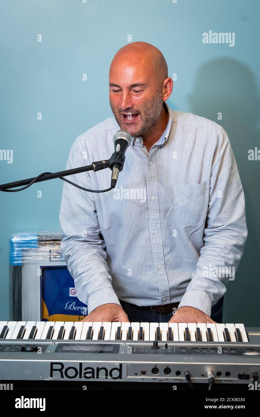 Richard Stevens, 54, at home in Borehamwood, Hertfordshire. Mr Stevens ...