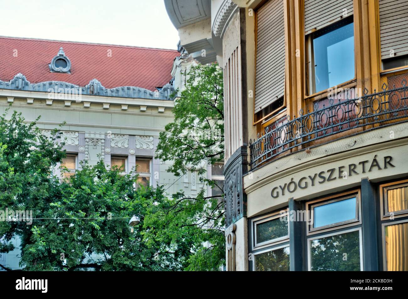 Szeged Landmarks, Hungary, HDR Image Stock Photo - Alamy