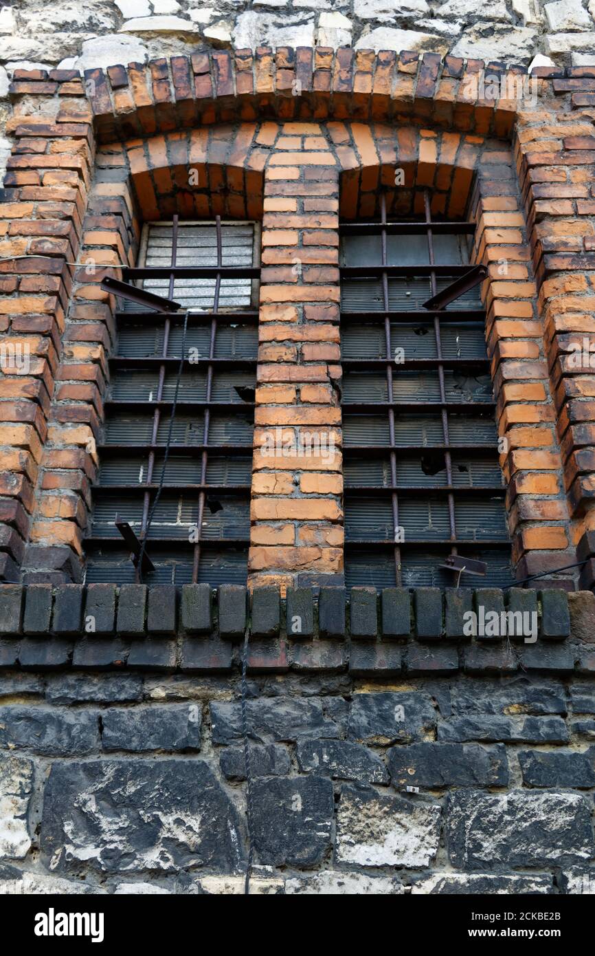 Industrial facade of a historic bakery Stock Photo - Alamy