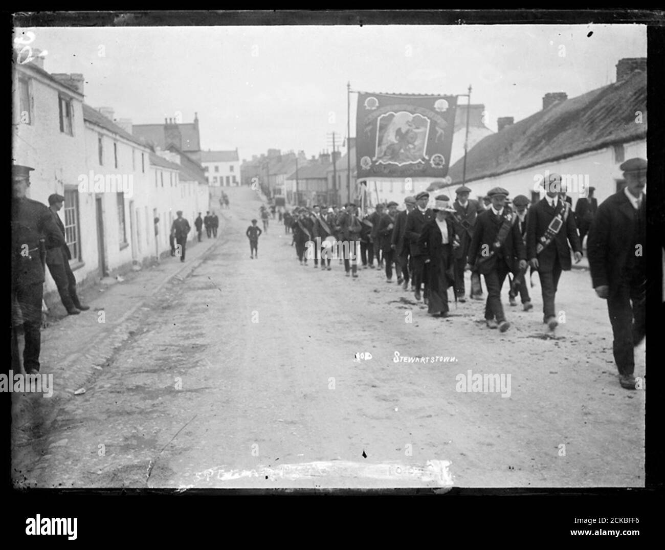Parade in Stewartstown, County Tyrone Stock Photo - Alamy