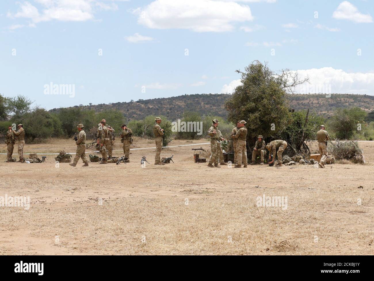 Training camp for the british army hi-res stock photography and images ...