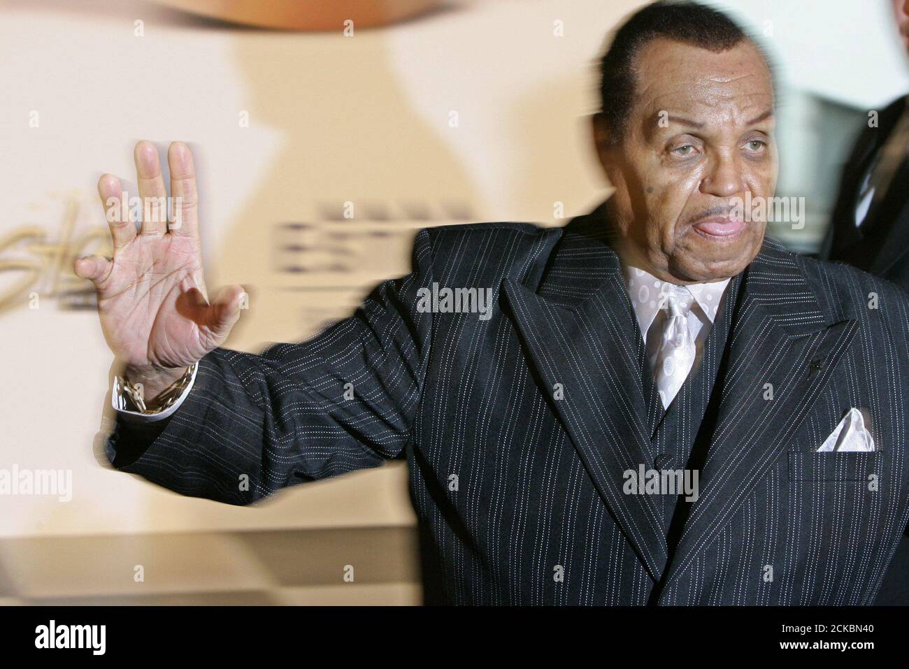 Joe jackson father of michael jackson hi-res stock photography and ...