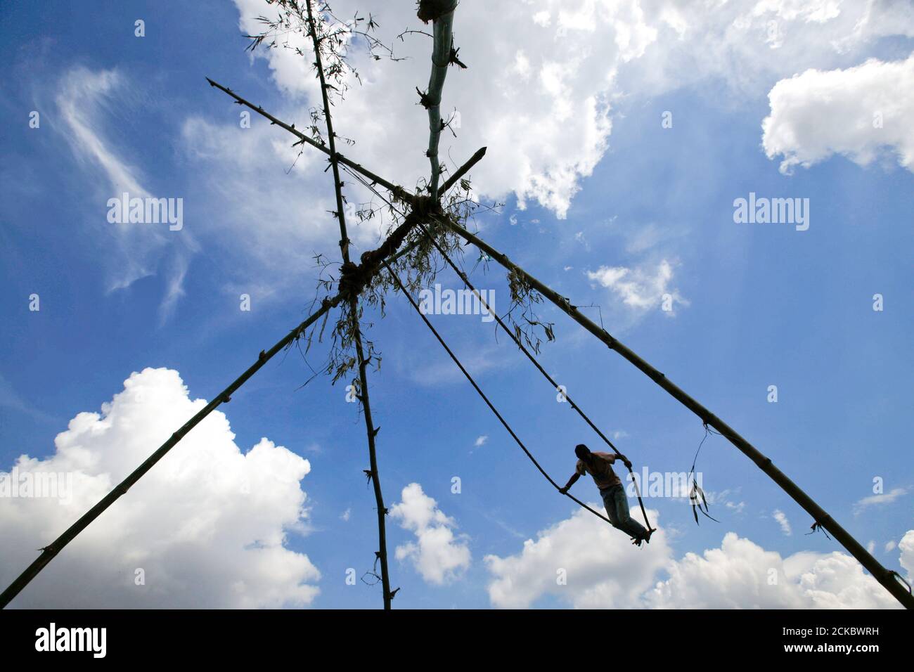 Nepali swing festival hi-res stock photography and images - Alamy