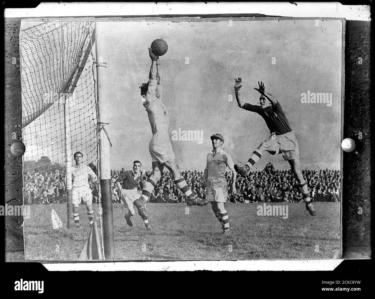 Old football background Black and White Stock Photos & Images - Alamy