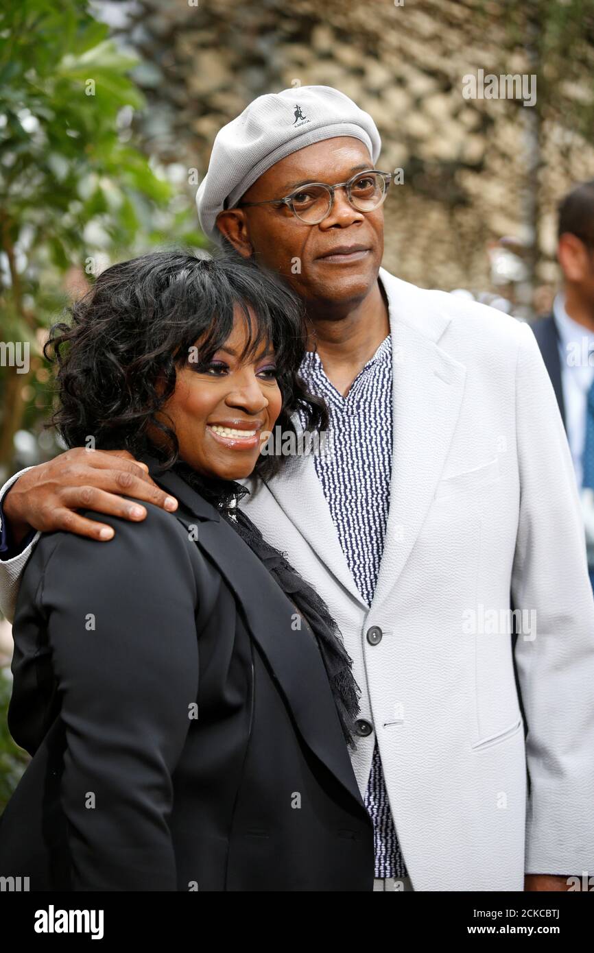 Actor samuel jackson wife latanya hi-res stock photography and images ...