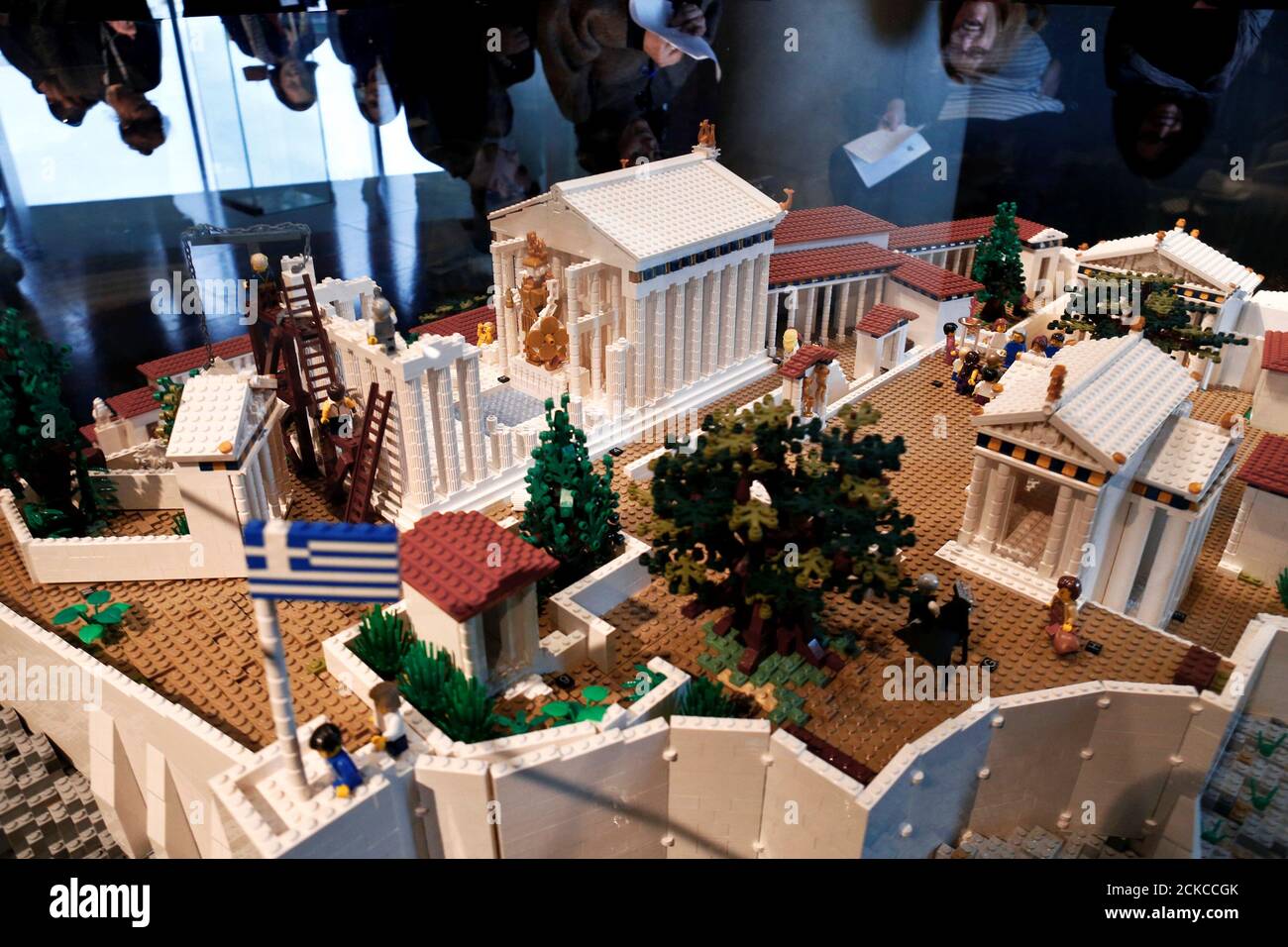 Model of the acropolis in athens hi-res stock photography and images ...