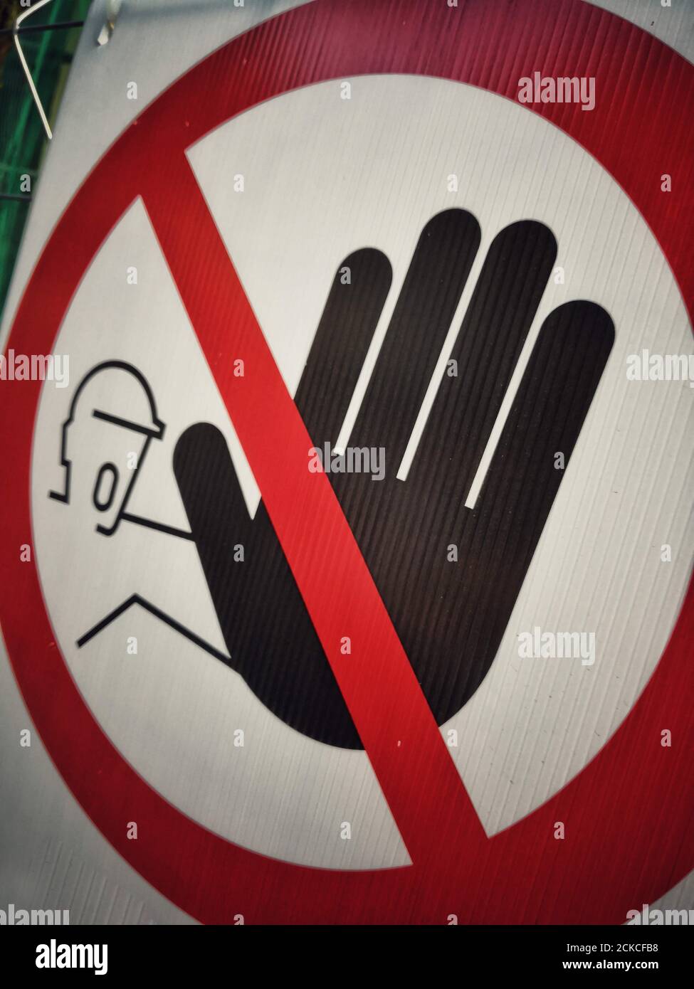 Close up color shot of a stop sign Stock Photo - Alamy