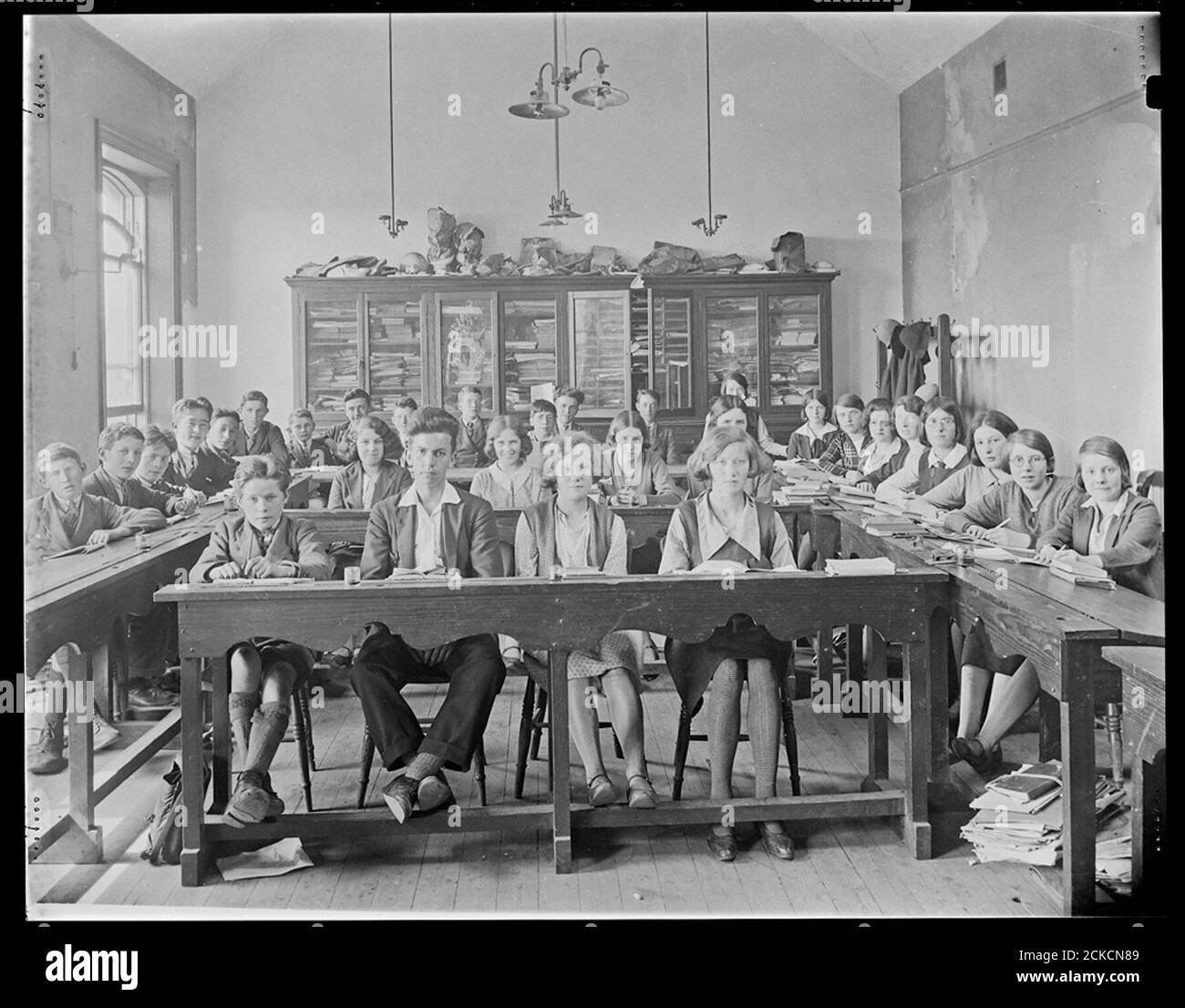 Old school film scene Black and White Stock Photos & Images - Alamy