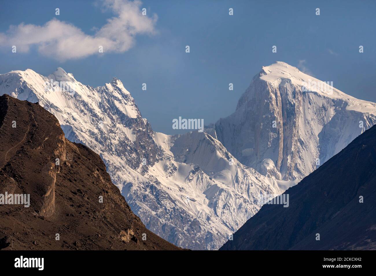 snow mountains of Karakorum range Pakistan Stock Photo - Alamy