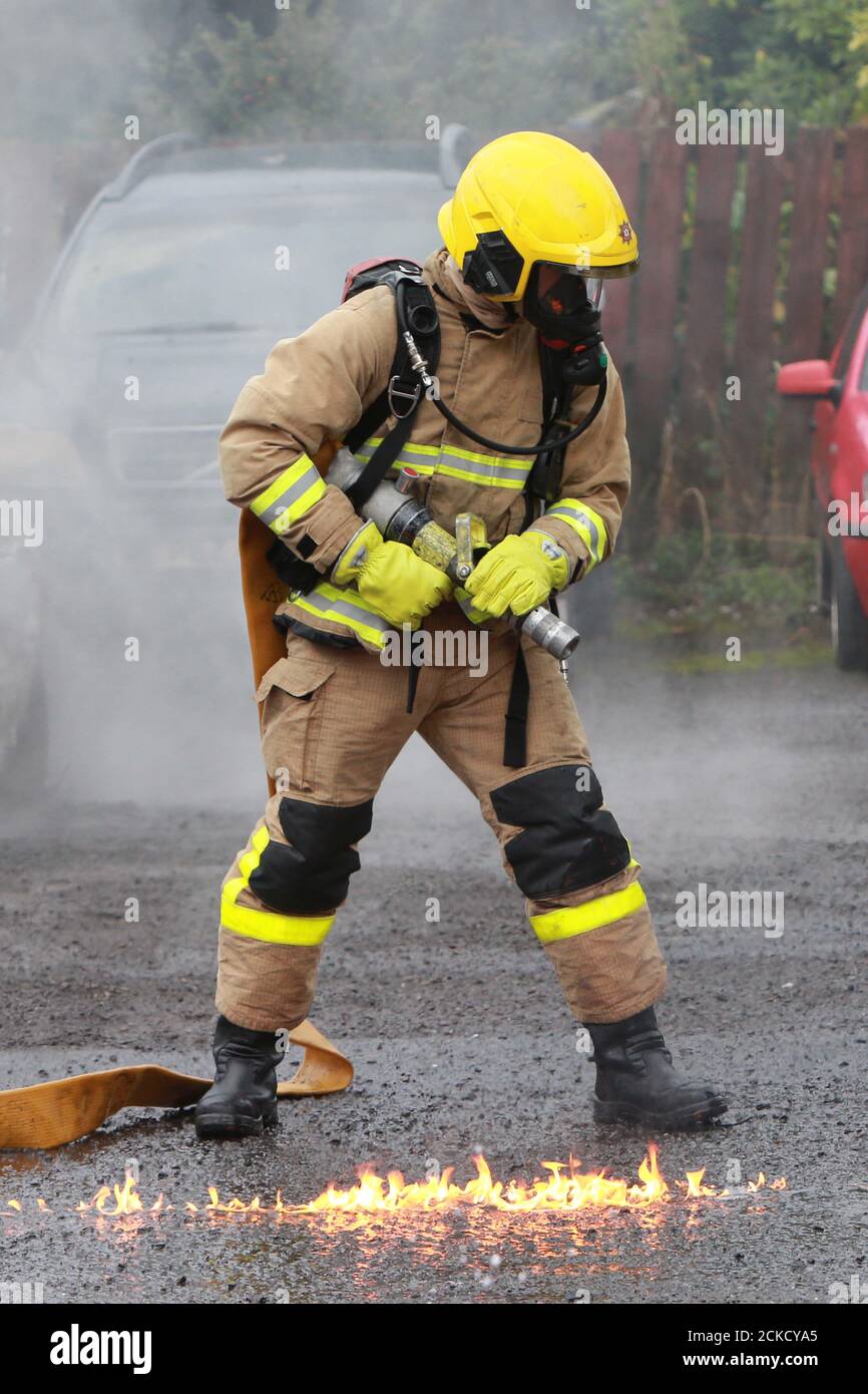 Belfast, Northern Ireland, UK. 15 Sept, 2020. Northern Ireland Fire and ...