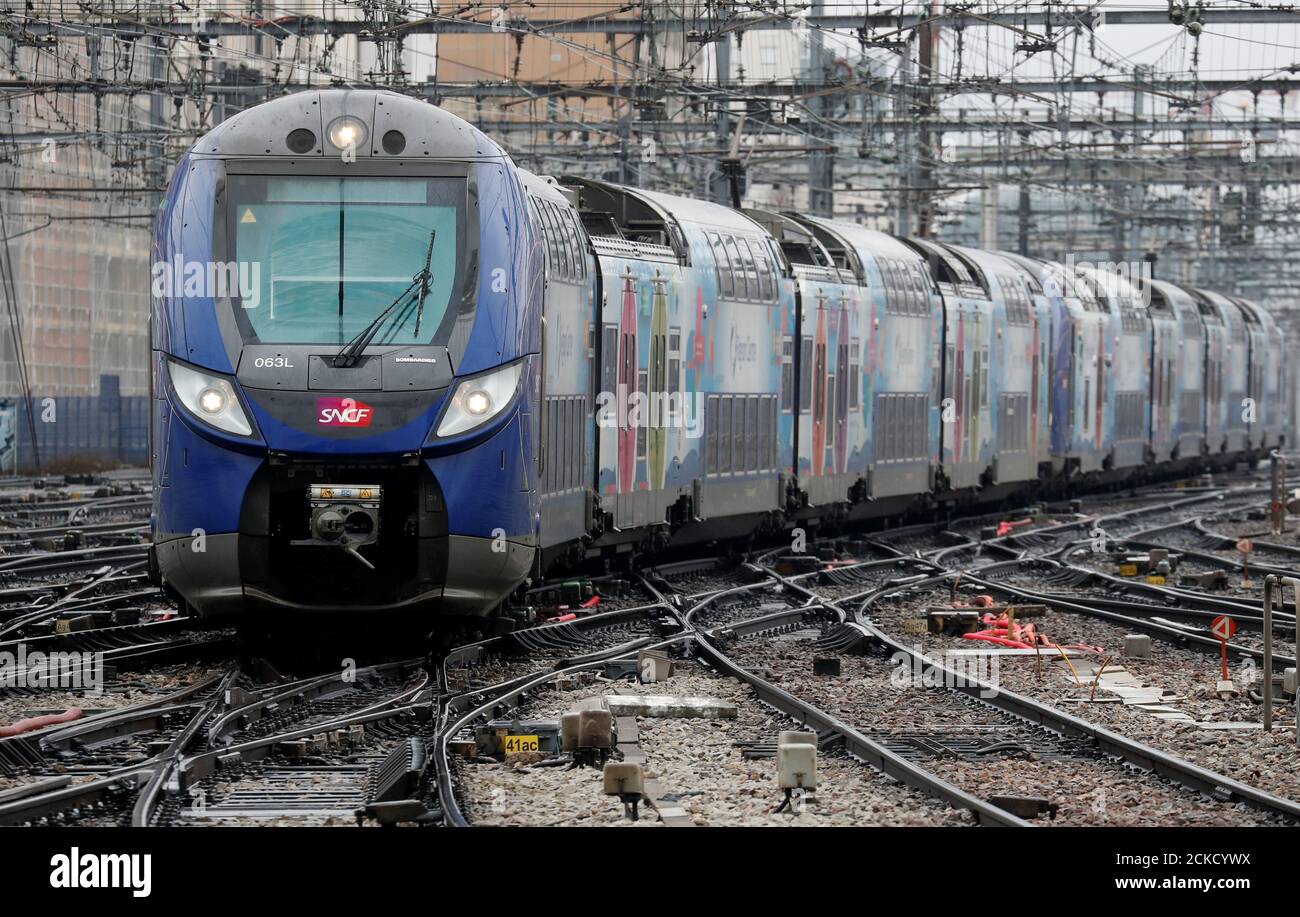 Sncf train regional express train hi-res stock photography and images ...