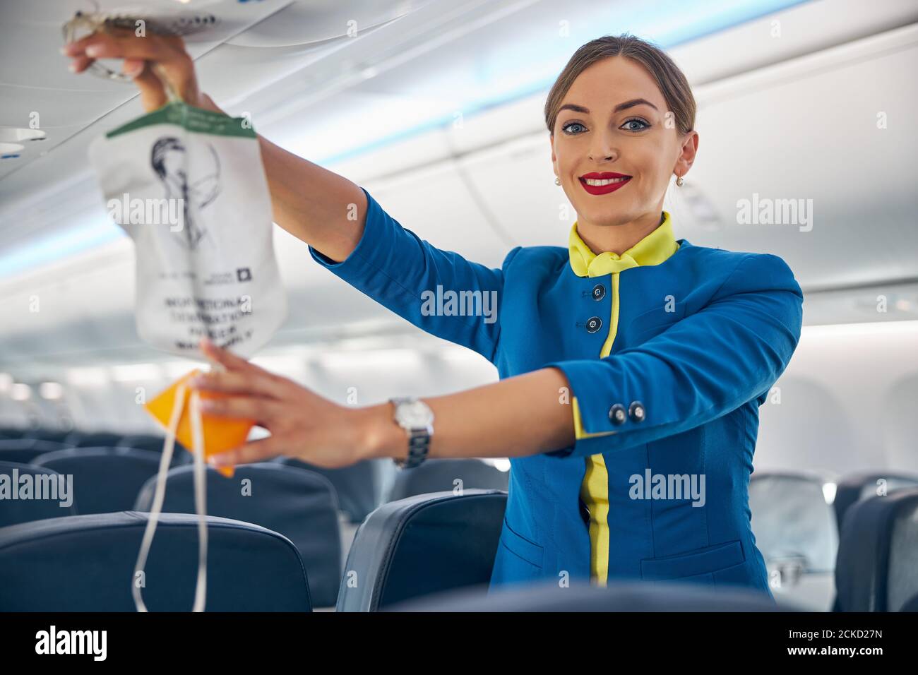 Cabin crew briefing hi-res stock photography and images - Alamy
