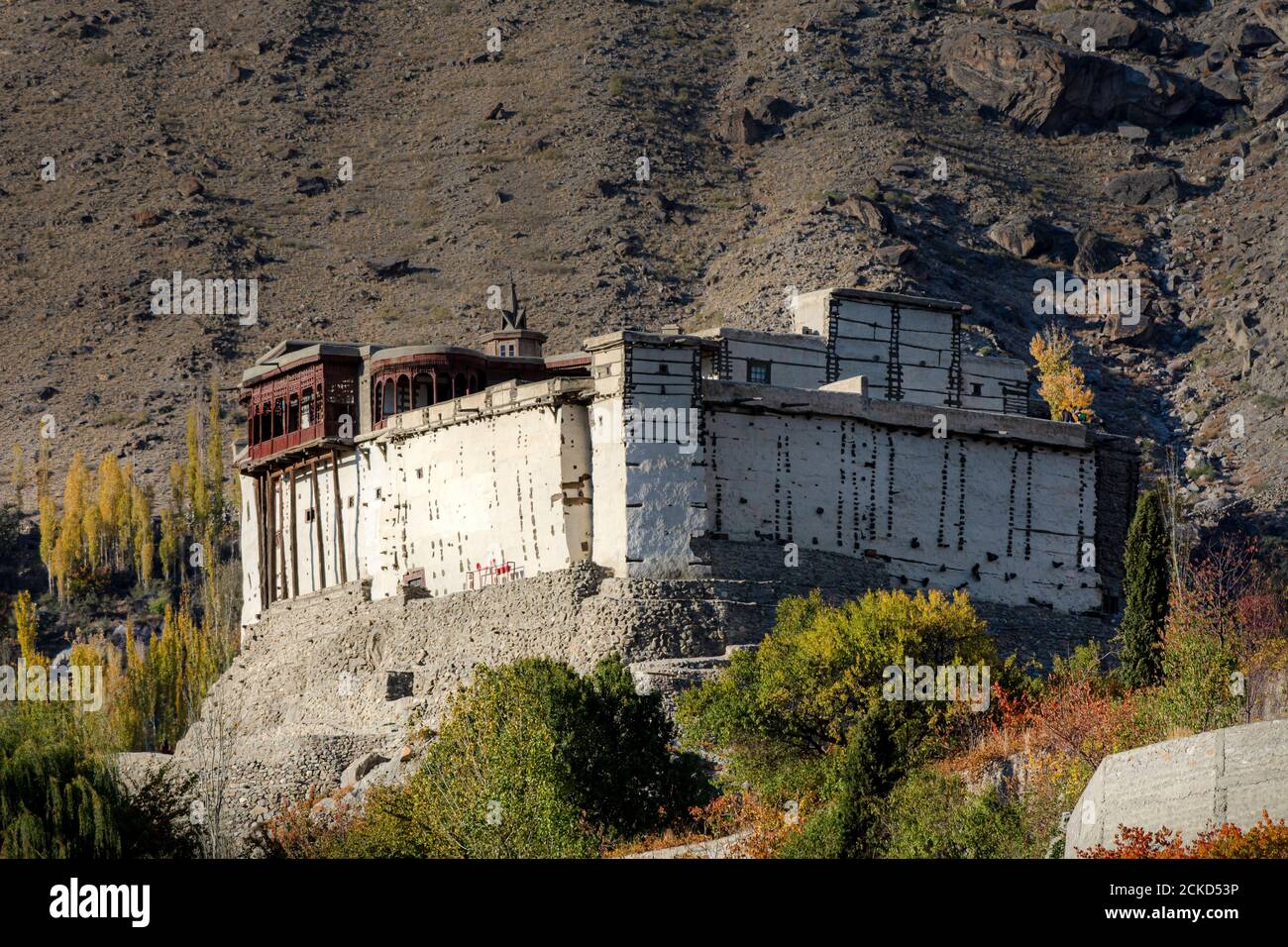 Autumn At Hunza and northern areas of gilgit baltistan , Pakistan Stock ...