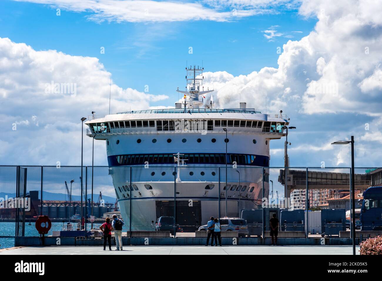 Santander ferry terminal hi-res stock photography and images - Alamy