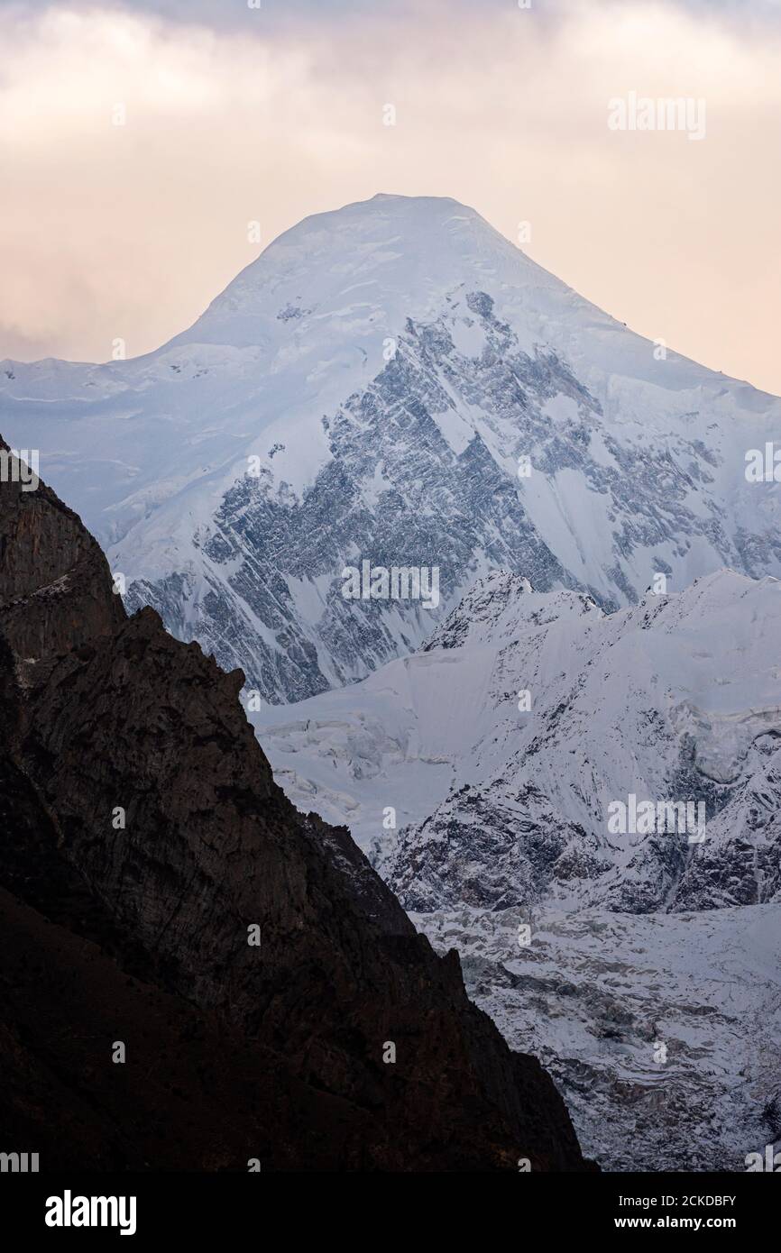 snow mountains of Karakorum range Pakistan Stock Photo - Alamy