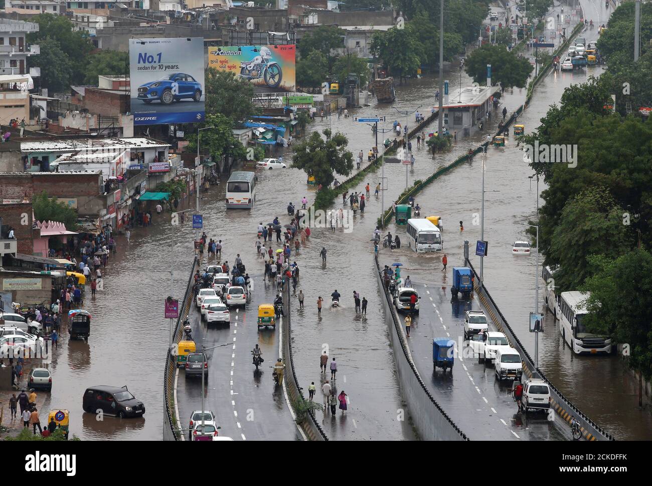 Water logged roads hi-res stock photography and images - Alamy