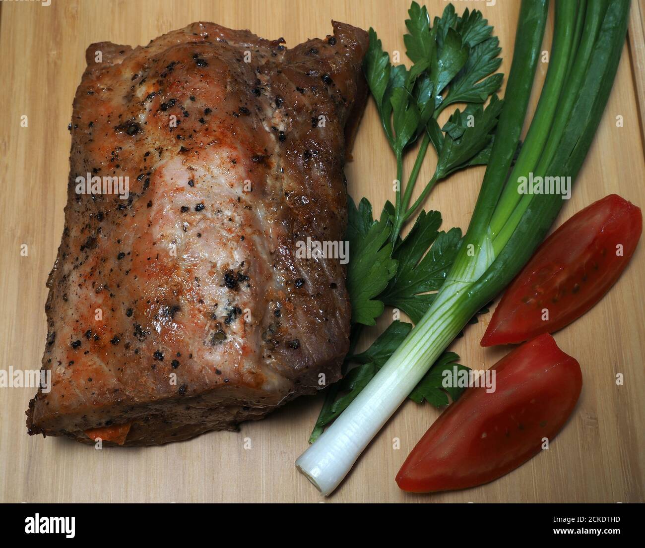 Juicy roast beef baked hi-res stock photography and images - Alamy