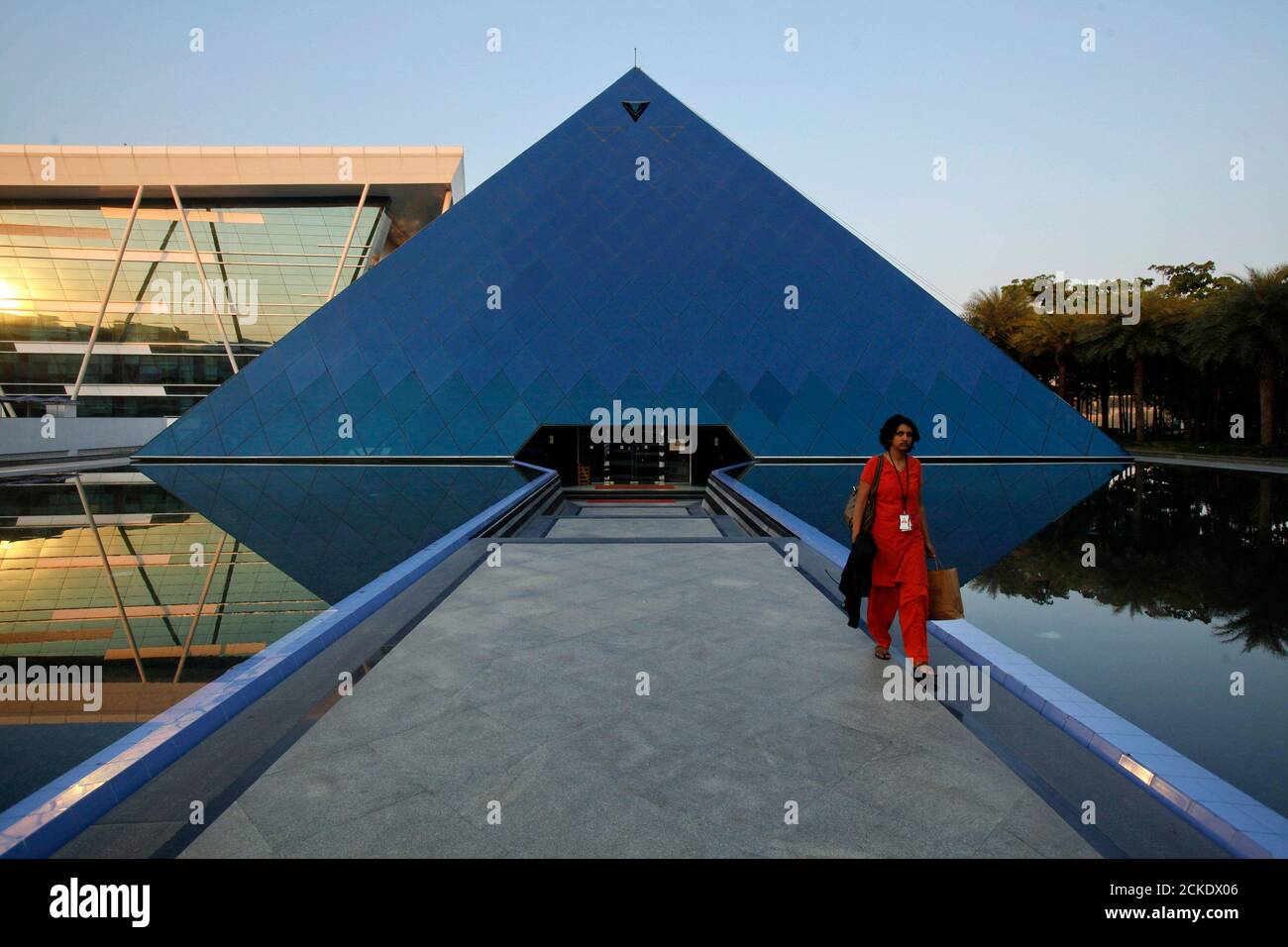 Bangalore india infosys pyramid hi-res stock photography and images - Alamy
