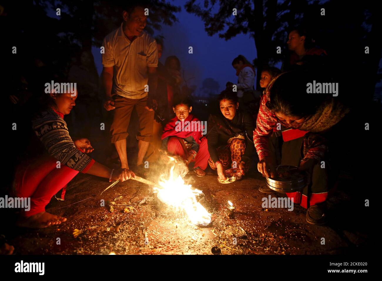 Hindu sacrificial fire hi-res stock photography and images - Alamy
