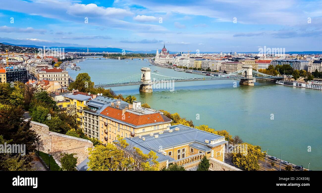 Budapest aerial hi-res stock photography and images - Alamy