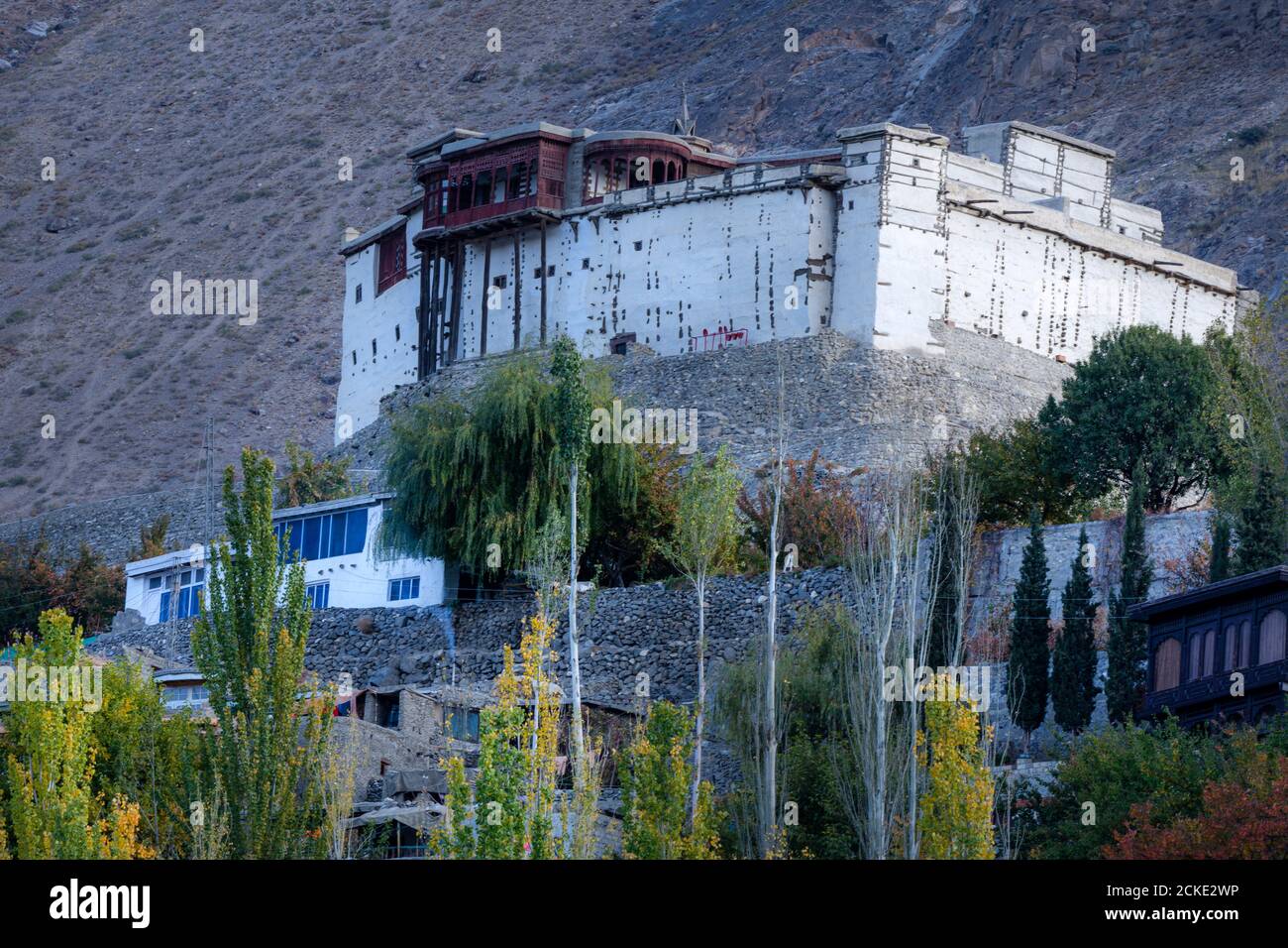 Autumn At Hunza and northern areas of gilgit baltistan , Pakistan Stock ...