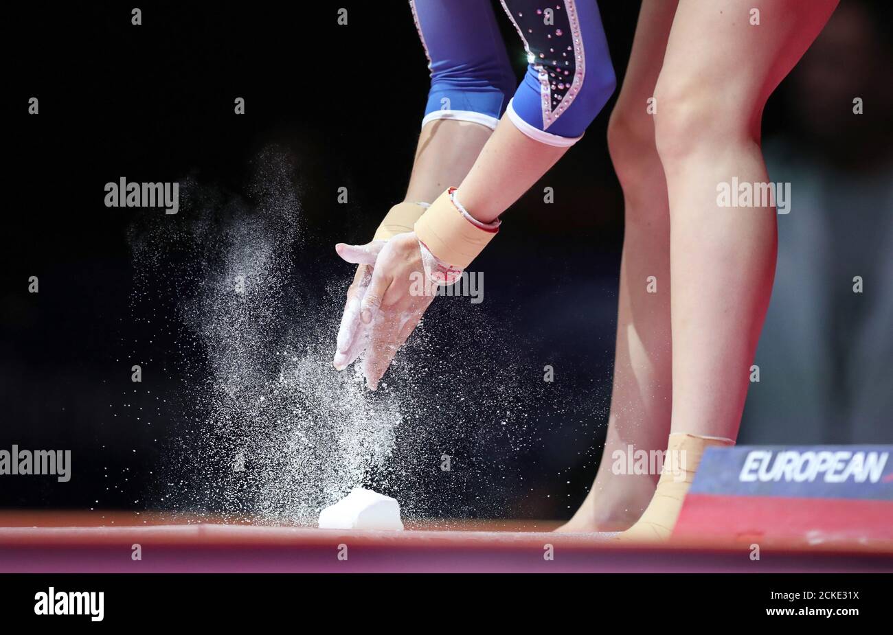 Artistic Gymnastics Vault High Resolution Stock Photography and Images ...