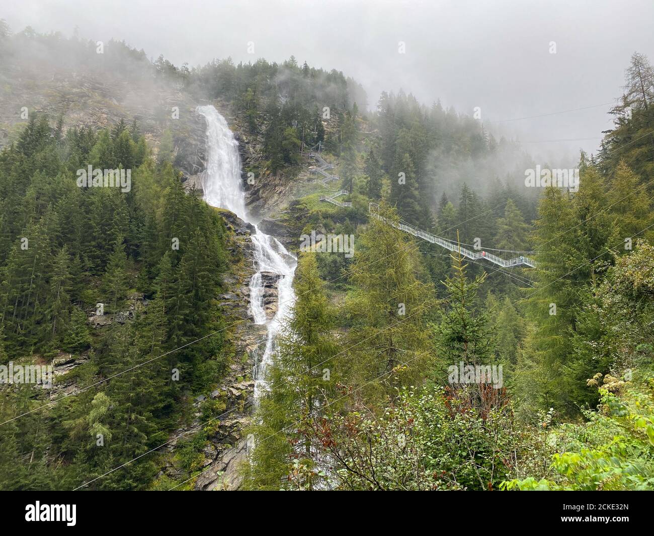 Stuibenfall is Tirol’s tallest waterfall and can be explored along a ...